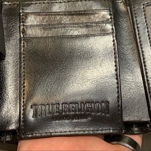 True Religion | Bags | True Religion Evans Embossed Chain Wallet | Poshmark